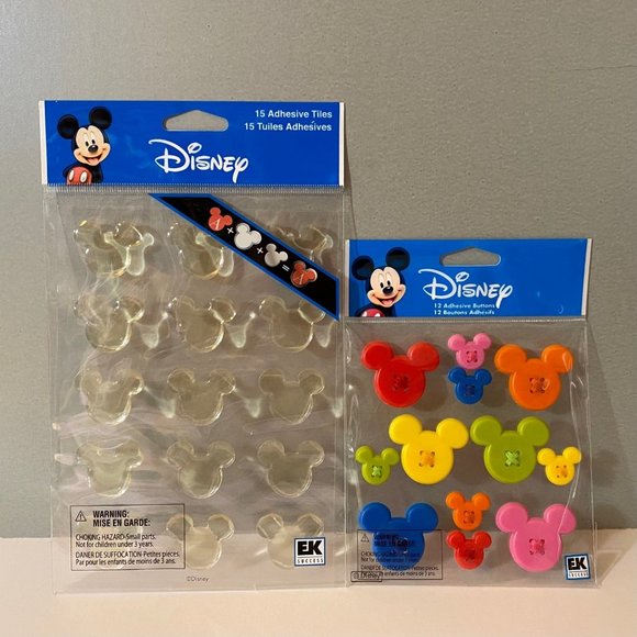 Ek Success | Other | Ek Success Disney Mickey Mouse Heads Adhesive ...